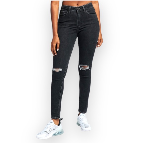 Levi's | Jeans | 72 High Rise Skinny Jeans Jimmy Jazz Black 26 | Poshmark